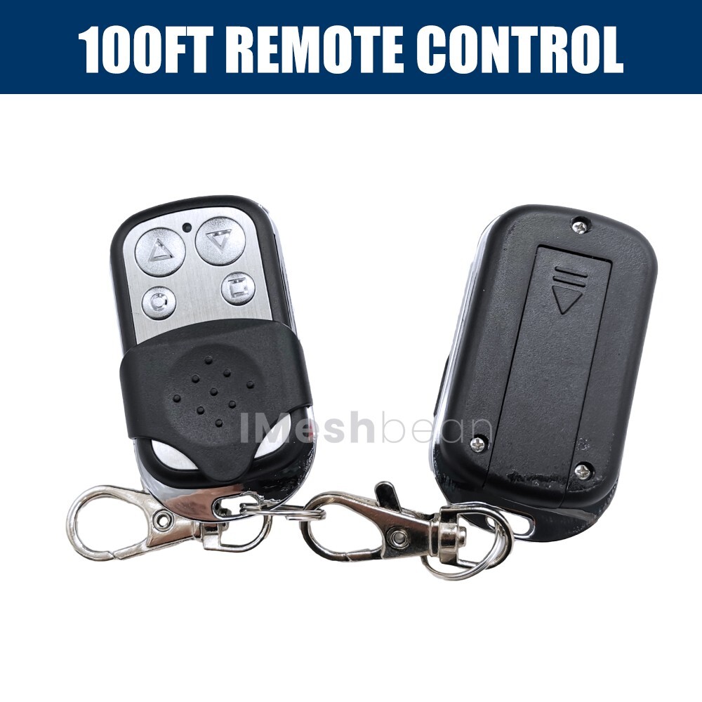 2PCS 433MHz Remote Control Extra Remotes For Imeshbean Sliding Gate ...