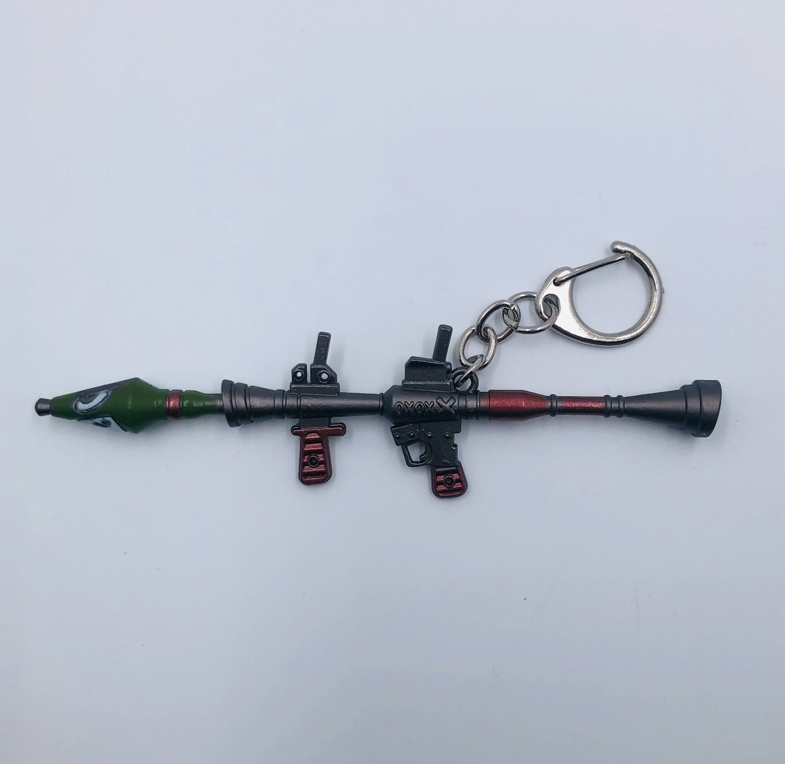 RPG Keyring Gun Weapon Model Metal Keychain Mini Key Ring Chain Pendant ...