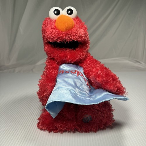 GUND Sesame ST Official Peek-a-Boo Elmo Muppet Plush 15'' With Name ...