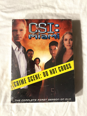 CSI: Miami: Season 1 DVDs The complete first season - NEW Sealed DVD ...