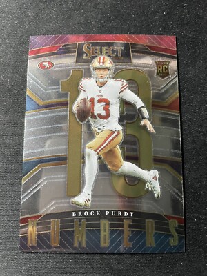 2022 Select Numbers Insert Brock Purdy RC SN-5 San Francisco 49ers | eBay