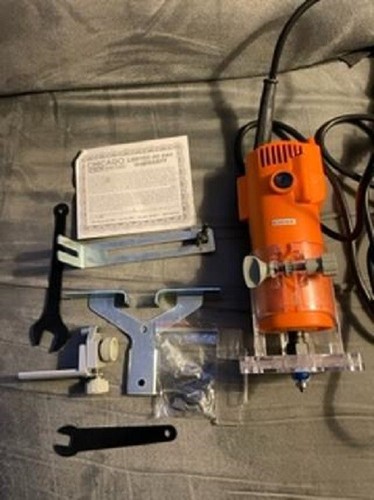 CHICAGO ELECTRIC 1/4 " TRIMMER ROUTER E194601 | eBay