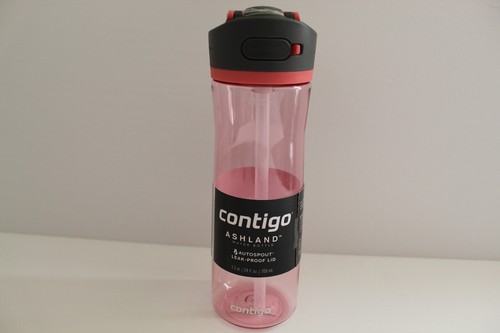 Contigo AutoSpout Ashland 24oz Plastic Water Bottle Pink | eBay