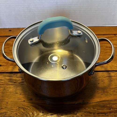 Cooks Essentials 3 Qt 18/10 Stainless Steel Non-Stick Sauce Pot with ...