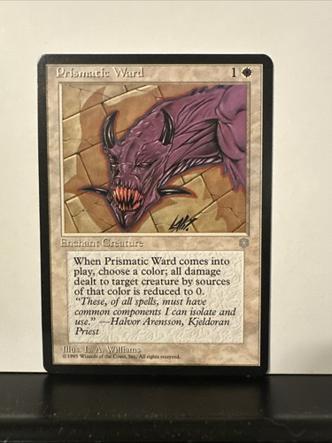 Prismatic Ward - Ice Age - MTG Magic - Common - White Creature | eBay