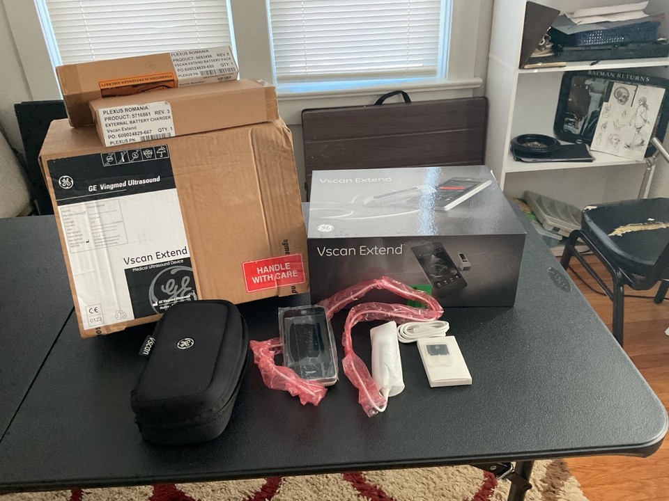 GE VINGMED VSCAN EXTEND PORTABLE HANDHELD ULTRASOUND MACHINE, NEW WITH ...