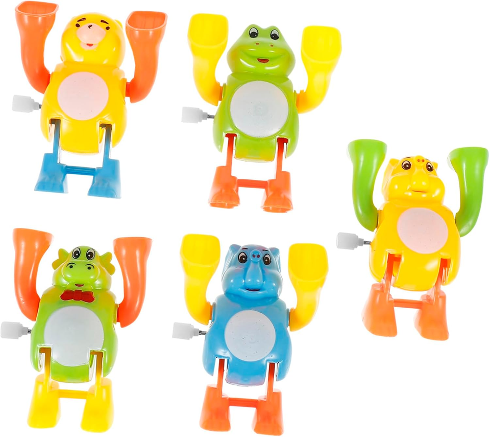 5Pcs Large Animal Wind-Up for Funny Somersault Playthings with Creative ...