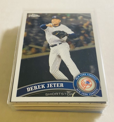 Lot Of 28 - DEREK JETER Cards - Yankees HOF - Topps, Donruss, Fleer | eBay