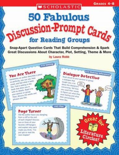 52 Fabulous Discussion-Prompt Cards for Reading Groups : Snap-Apa | eBay