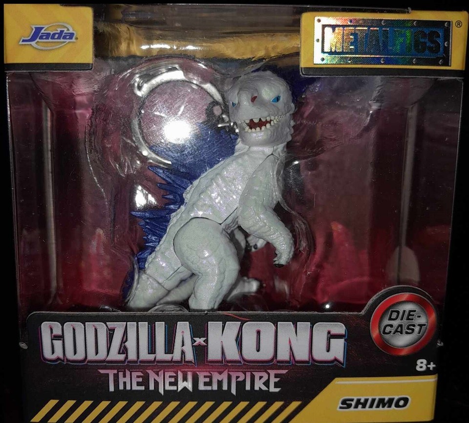 SHIMO NEW 2024 JADA METALFIGS KEY CHAIN Godzilla X Kong The New Empire ...