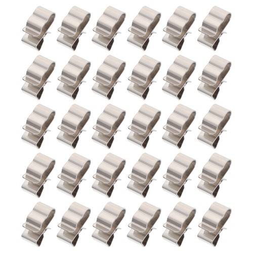 Stainless Steel Clips Trailer Frame Cable Clamp Solar Panel Wire ...