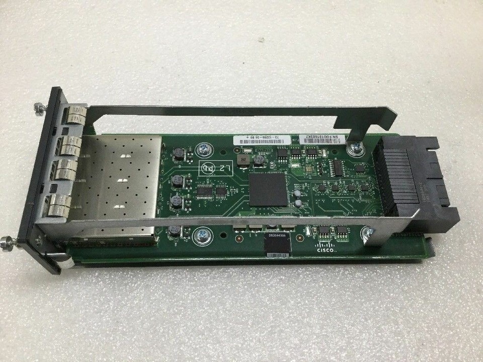 Cisco C3KX-NM-10G 10GB SFP Network Expansion Module for 3750X C3560X ...