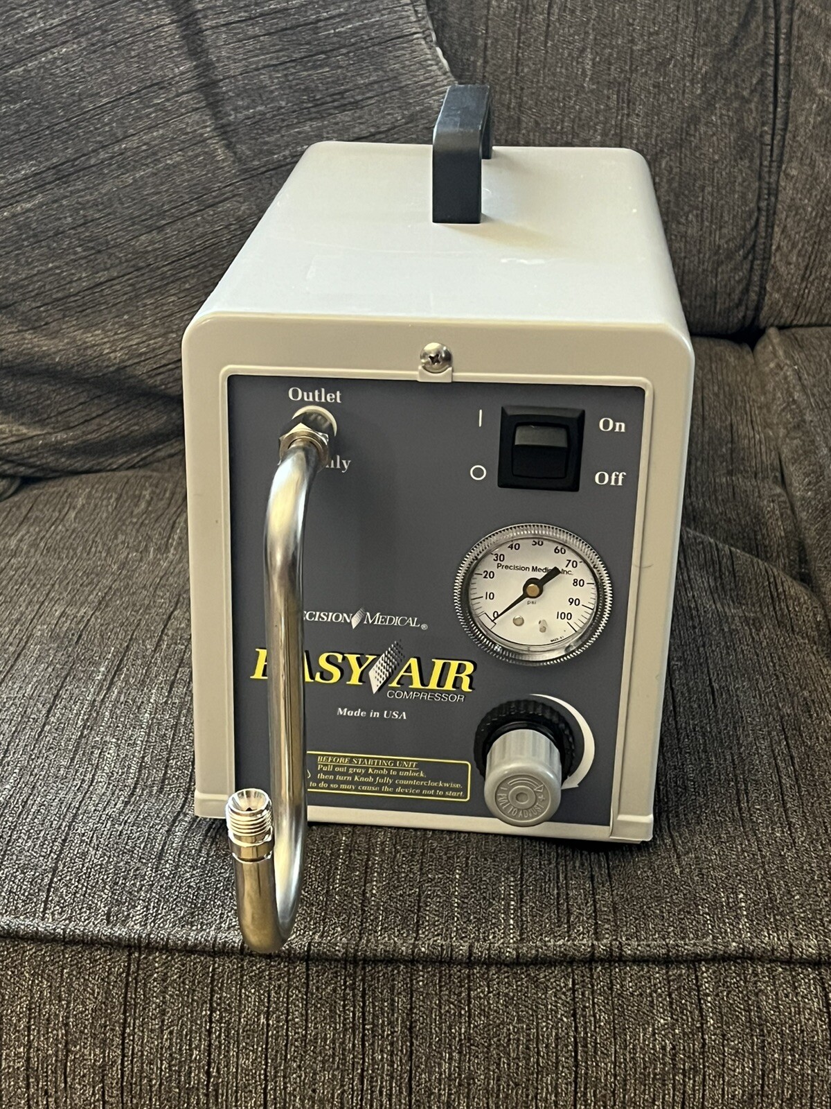 Precision Medical PM15 Easy Air Regulated Compressor Pressure T149655 ...