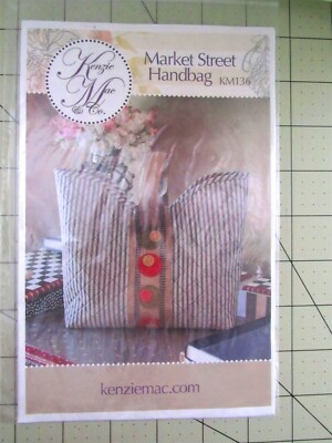 Market Street Handbag Quilt Pattern by Kenzie Mac Co. | eBay