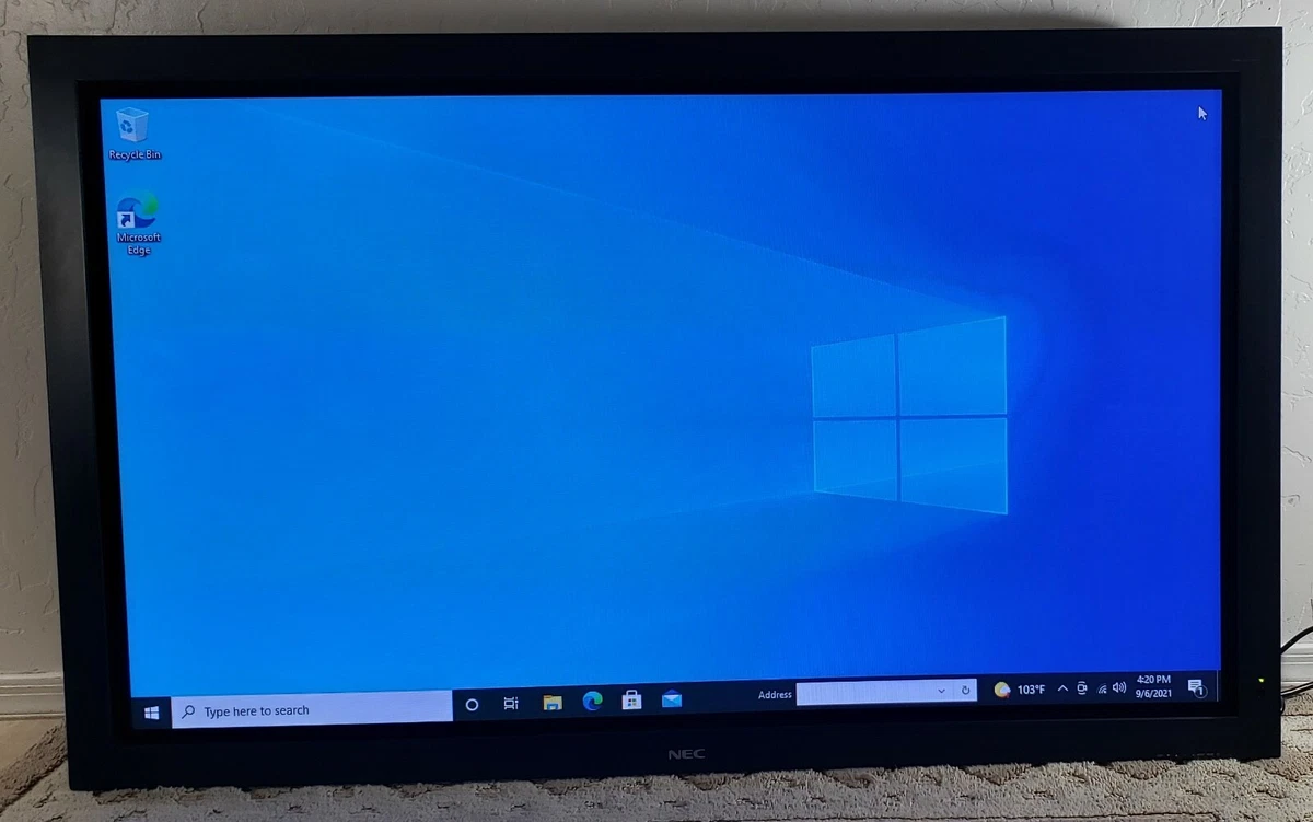 Plasma Computer Monitor