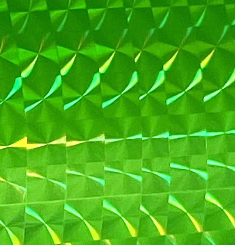 PRISM Sign Vinyl, Holographic 1/4" Mosaic, Pick Color + Size, Fantasy ...