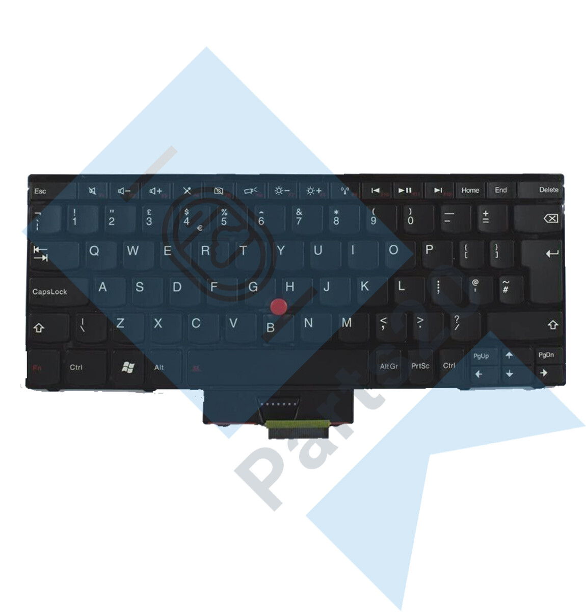 For Lenovo Thinkpad E11 E120 04W0937 UK Laptop Keyboard With Pointer ...