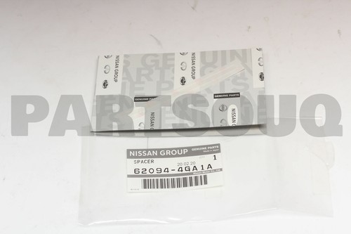 620944GA1A Genuine Nissan SPACER 62094-4GA1A | eBay