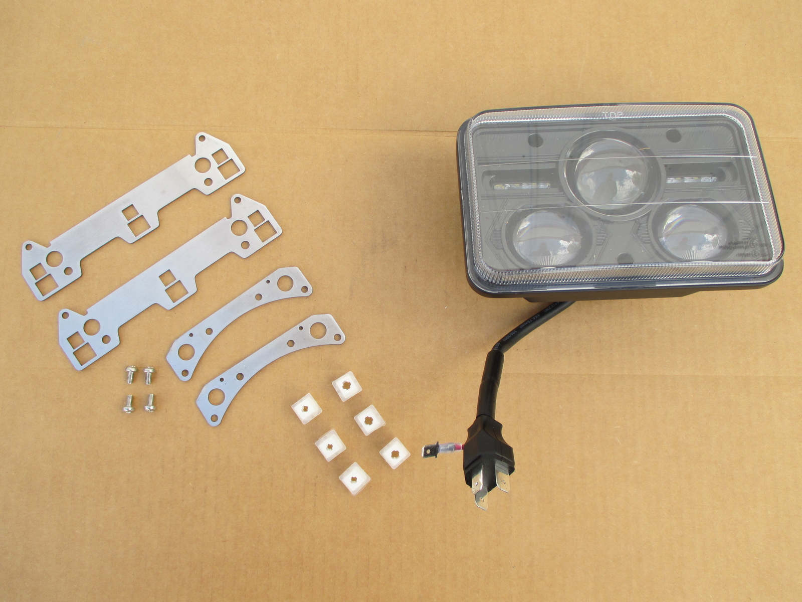 99W LED HEADLIGHT FOR JOHN DEERE LIGHT JD 6110D 6115D 6120 6120L 6125D ...