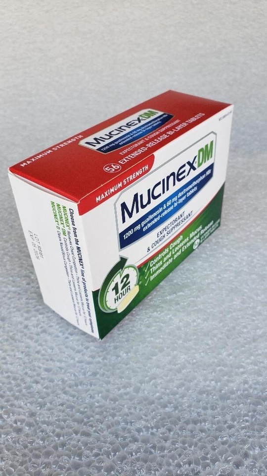 Mucinex DM Maximum Strength, 56 Tablets , Free shipping 363824050287| eBay