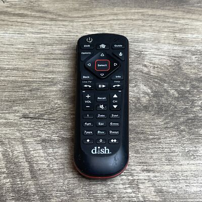 Dish 54.0 UHF 2G Black Wireless Handheld Smart Voice Remote Control ...