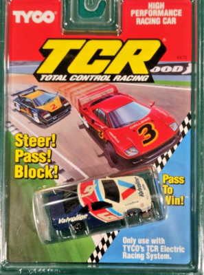 Tyco 6472 TCR Total Control Racing Valvoline 6 HO SLOTless CAR NEW | eBay