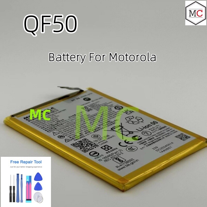 Battery QF50 Replacement For Motorola Moto QF50 4850mAh TOOLS | eBay