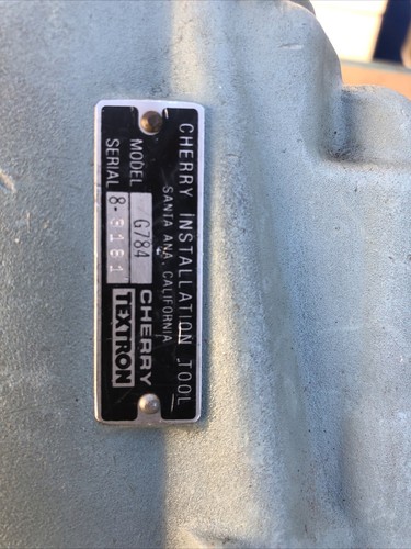 Cherry G784 Power Tool, Cherrylock Riveter | eBay