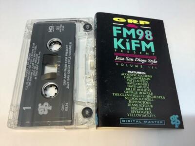 GRP & FM98 KIFM Cassette Tape JAZZ SAN DIEGO STYLE 1992 GRP Records GRC ...