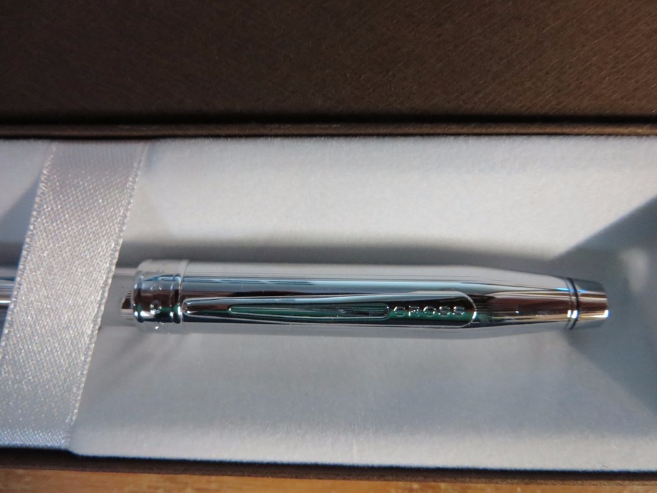 Cross Century lll Chrome, Ballpoint Pen Chrome Plated Appointments $79. ...