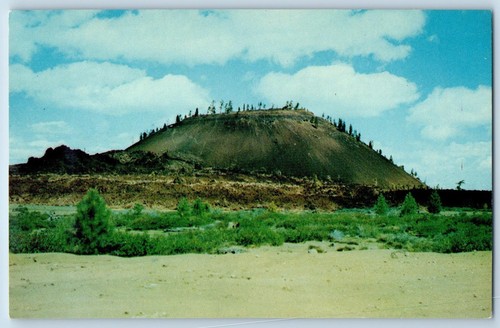 c1950 Lava Butte Cinder Cone Crater Dalles-California South Bend Oregon ...