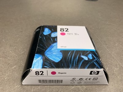 Genuine HP 82 Magenta Ink Cartridge HP C4912A 69ml DesignJet | eBay