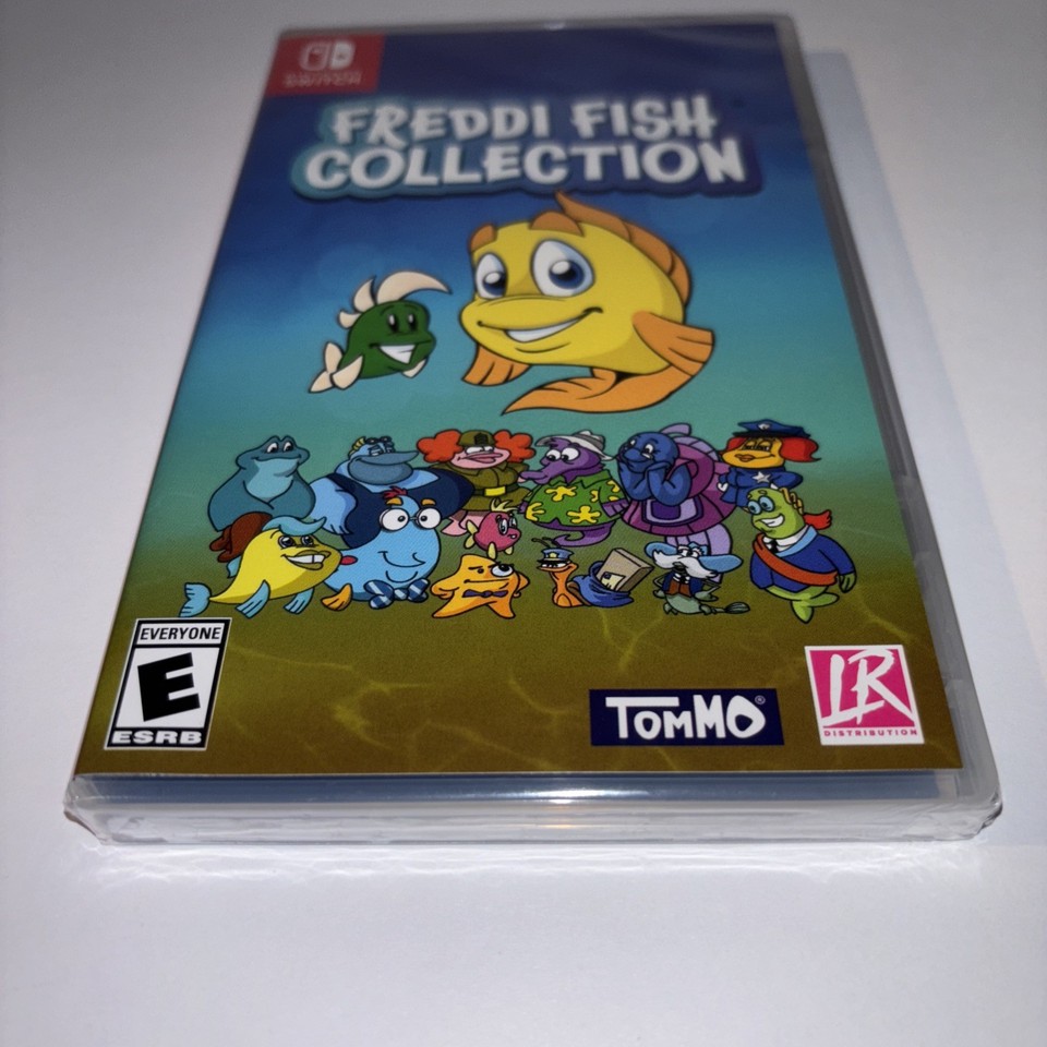 BRAND NEW FREDDI FISH COLLECTION LIMITED RUN GAMES U.S. ESRB VERSION ...