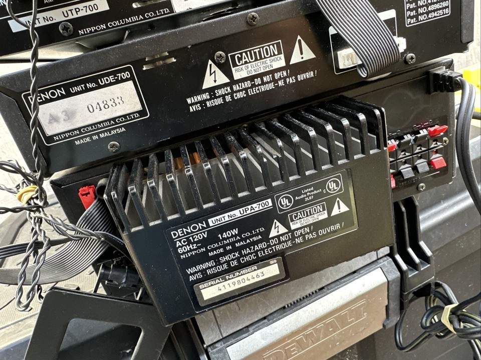 Denon D-700 DSP Processor Tuner component system | eBay