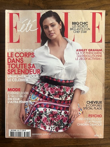 ELLE French Juil 2017 - Ashley GRAHAM - Mode CORPS SPLENDEUR Style ...