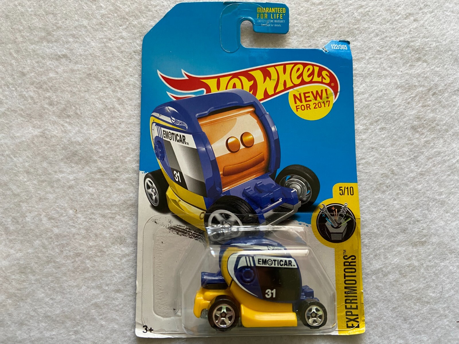 Emoticar Experimotors Hot Wheels - Card Damaged | eBay