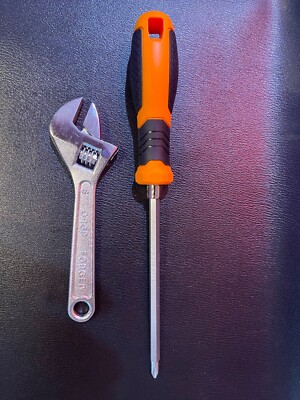 6" Crescent Wrench & 9" Reversible Screwdriver (new) | eBay