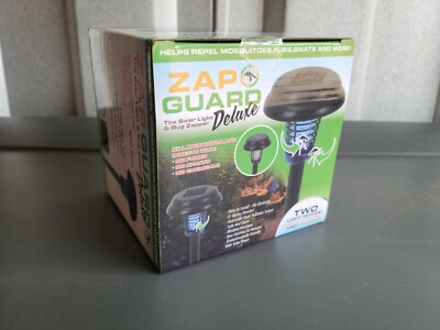 Tekno Mosquito/Bug/Insect Zap Guard Zapper Solar Powered LED &UV Light ...