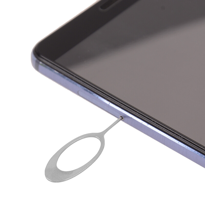 10Pcs Stainless steel needle sim card tray removal eject pin key tool ...