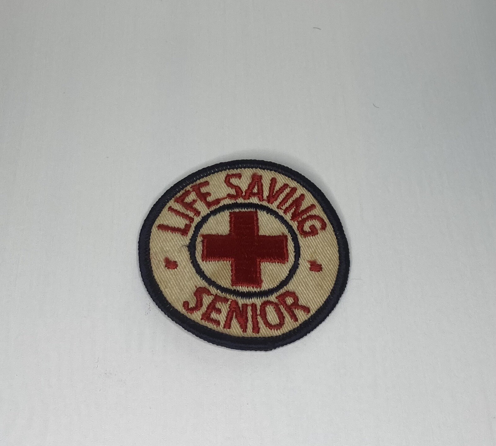 Vintage 1950’s Life Saving Senior Boy Scout Red Cross Patch | eBay
