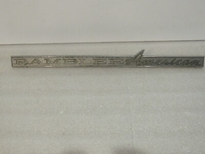 Vintage Amc Rambler American Emblem Badge Script Logo Script 3553636 ...