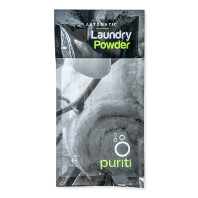 LAUNDRY BIODEGRADABLE POWDER SACHET 125X20gm FRONT AND TOP LOADERS Aust ...