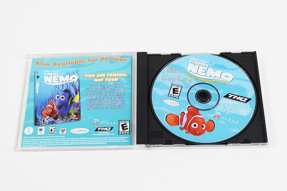FINDING NEMO Nemo's Underwater World of Fun PC CD-ROM Game 2003 | eBay UK