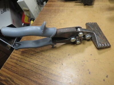 Wiss WS3 Straight Handle Sheet Metal Hand 3.25in Seamer Vintage Tool | eBay