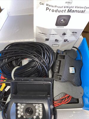 7" TFT LCD Digital Color Screen Monitor Car Rear View Backup Reverse ...