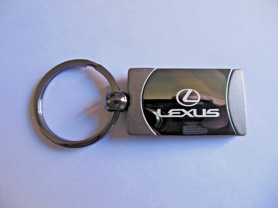 LEXUS Logo ** Keychain ** Chrome Metal / BLACK * Free Shipping | eBay