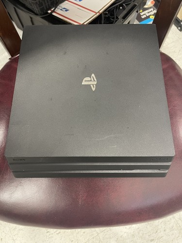 Sony Playstation 4 PS4 Pro 1TB Black Console Only Broken Damaged Parts ...