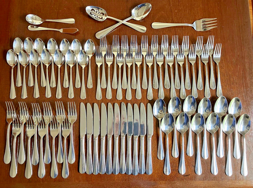 Towle Single Flatware Pieces Towle WAVE Stainless Steel Flatware Set ...