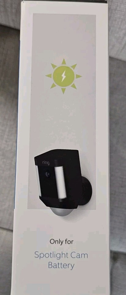 5W 5V Ring Super Solar Panel for Ring Spotlight Cam Battery Camera | eBay