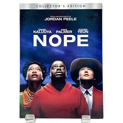 Nope w/ Slipcover (DVD, 2022) Jordan Peele Science Fiction Horror NEW ...